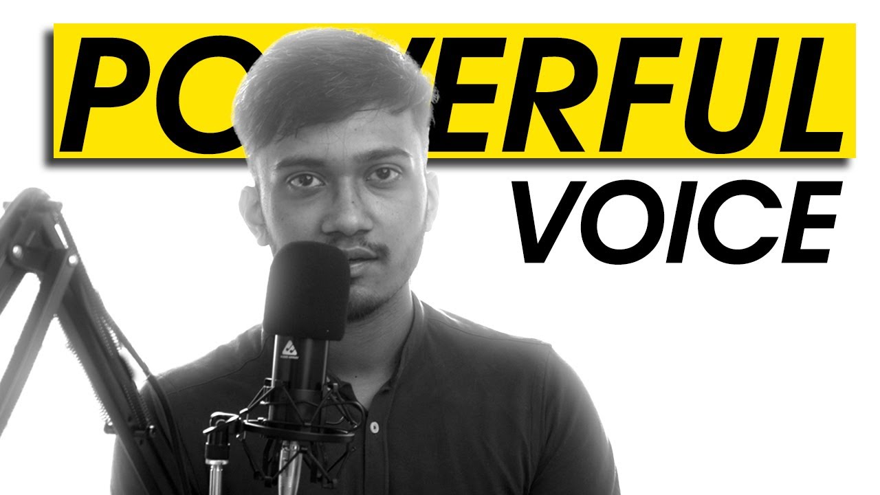 The Secret to a Commanding Voice! - YouTube