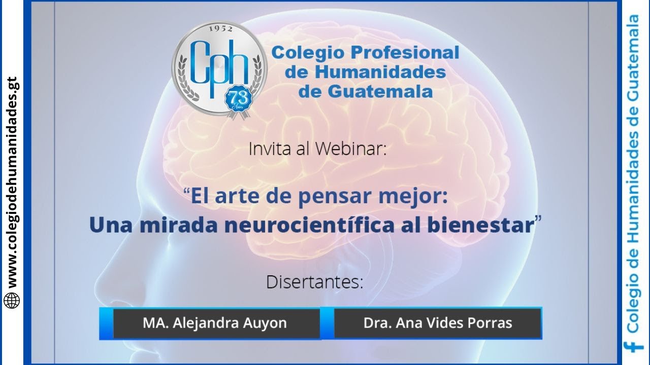 Webinar:“El arte de pensar mejor: Una mirada neurocientífica al ...