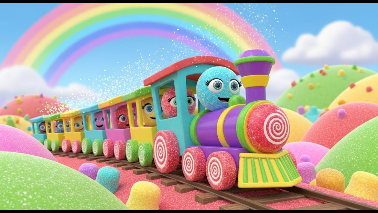 ABC Candy Land Express | Kids Nursery Rhyme Song - YouTube