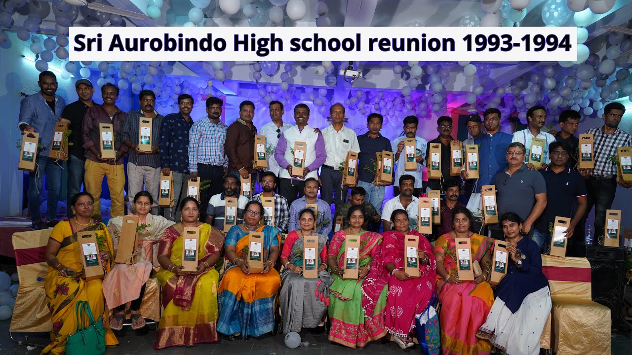 The Reunion | An invite to the past | Sri Aurobindo High School (1993 ...