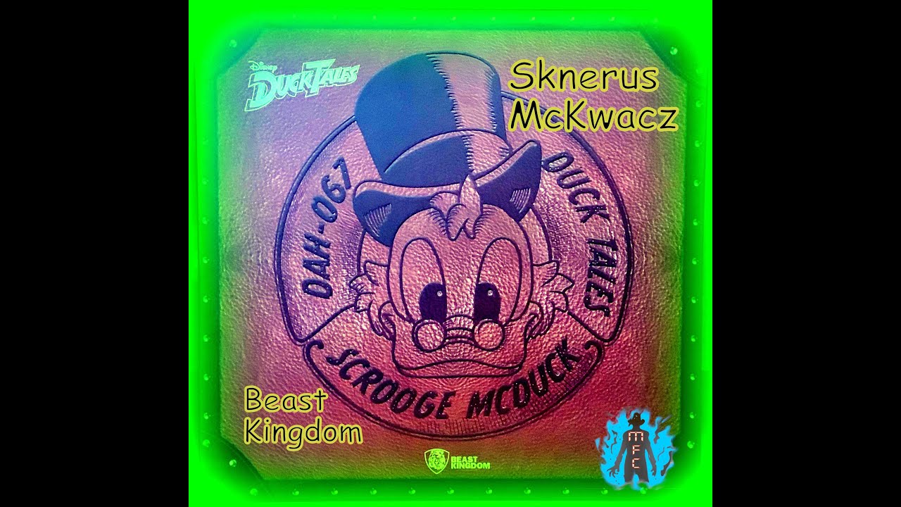 Beast Kingdom - Scrooge McDuck aka Sknerus McKwacz. Recenzja. - YouTube