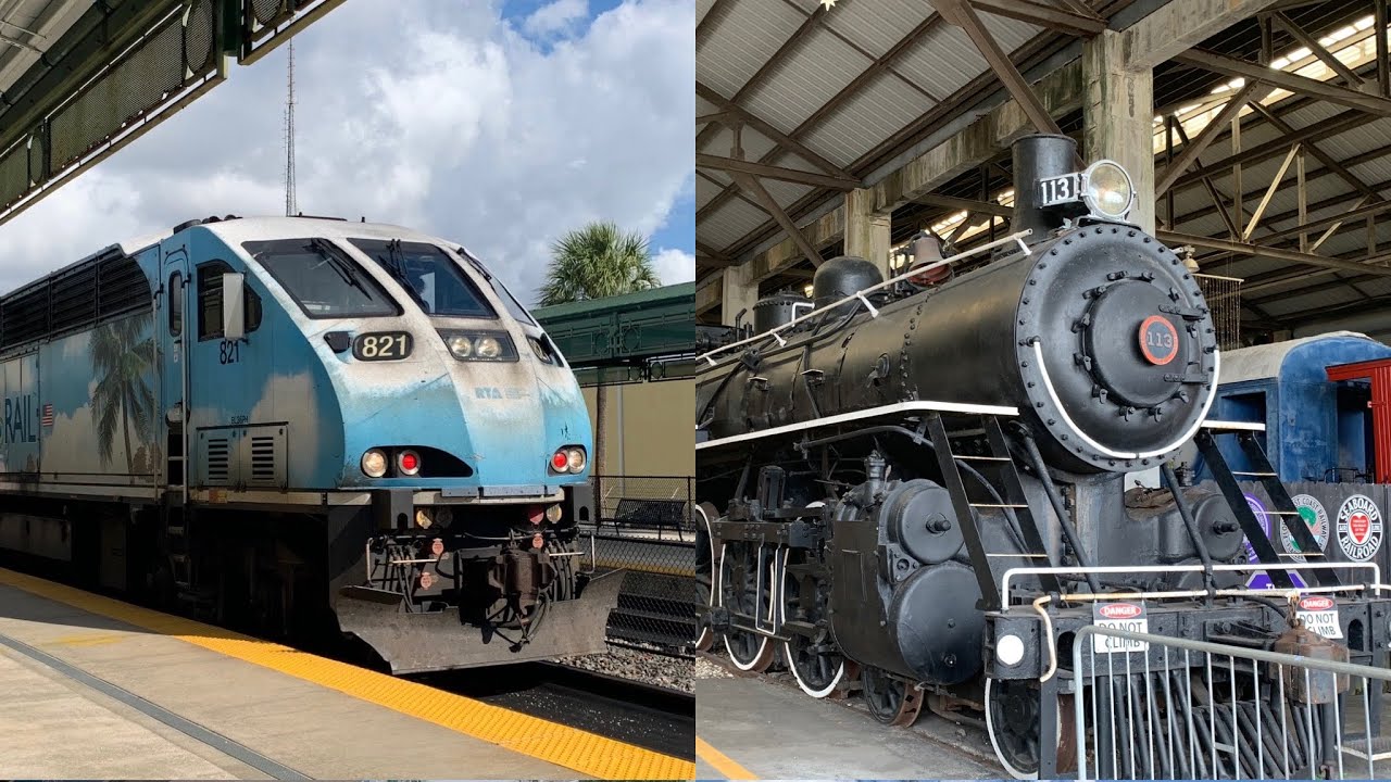 [60 FPS] 2023 NRHS Convention Tri Rail Ride & Gold Coast Railroad ...