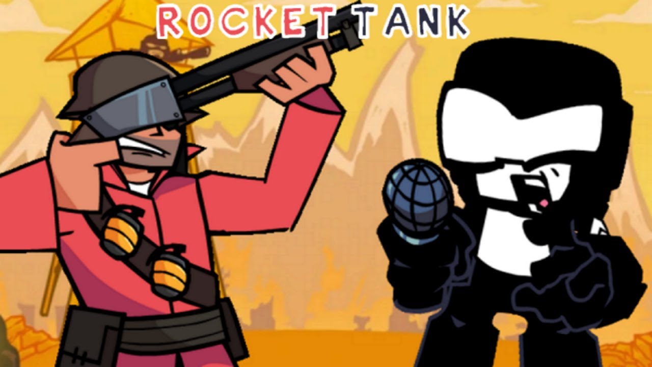 Rocket Tank | FNF Vs Mann Co. (Fan song) - YouTube