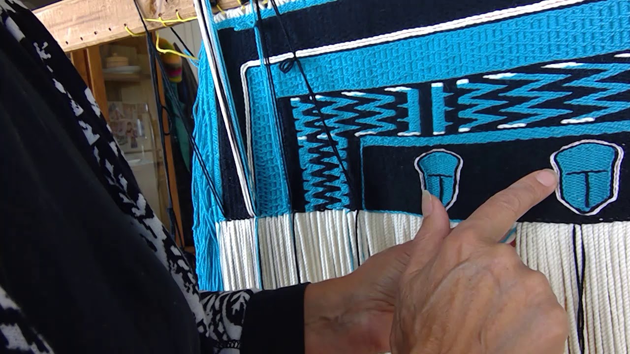 Demonstration for turning a corner and weaving a ravenstail three ...