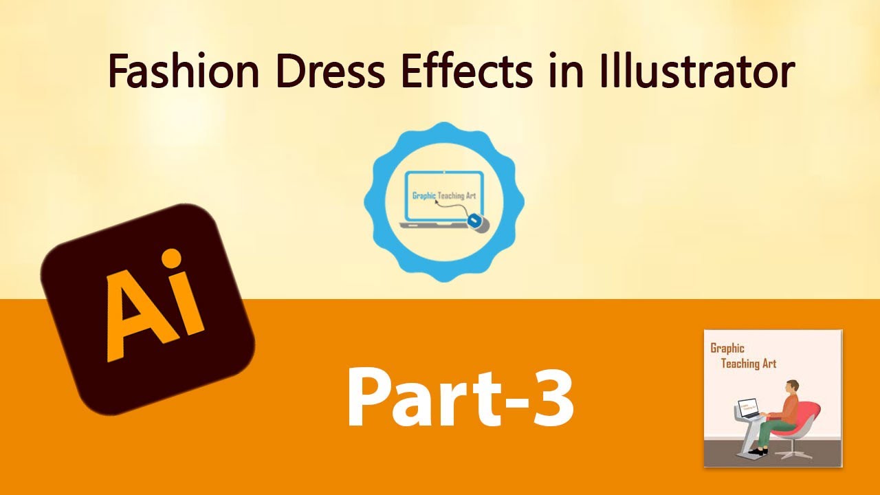 Fashion Dress Effects in Illustrator part 3 - YouTube