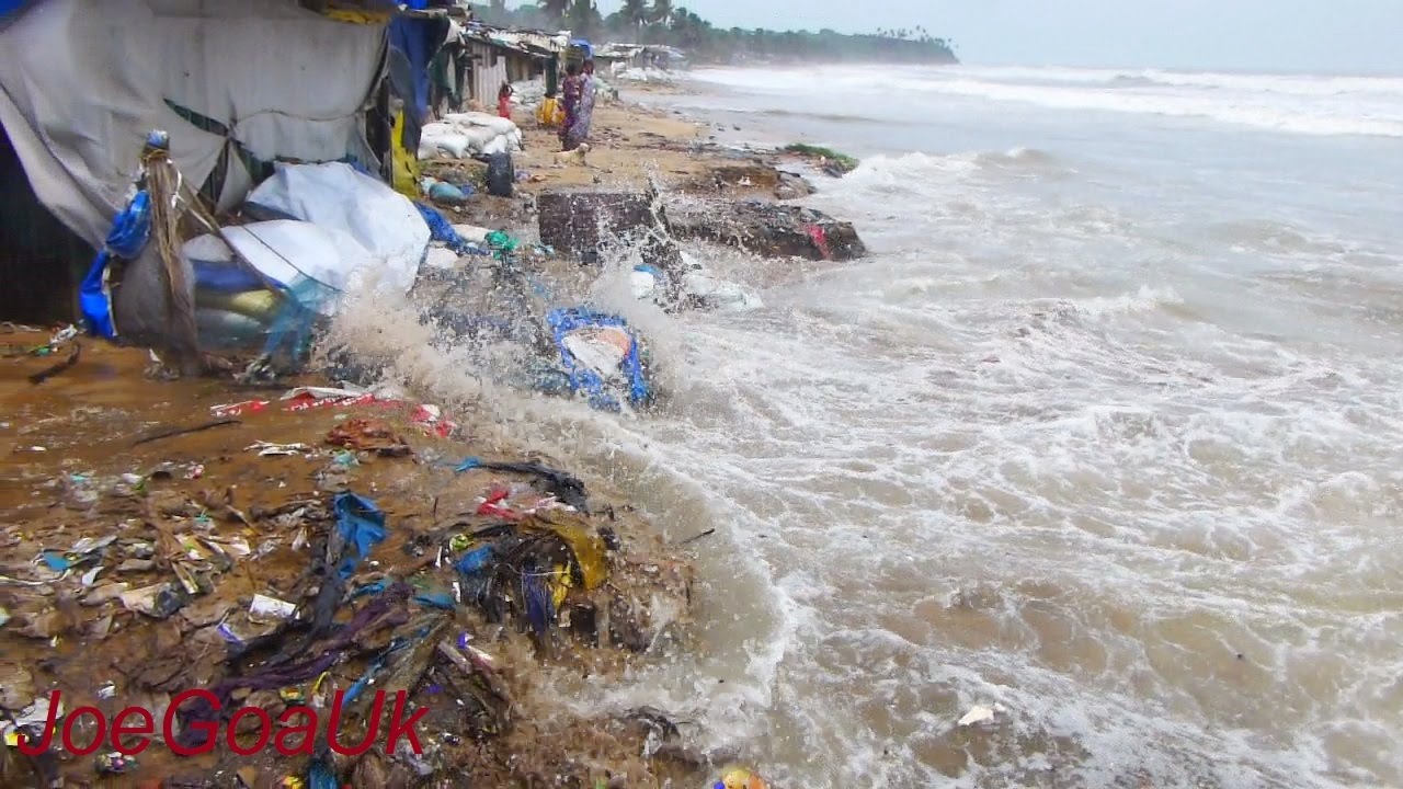 Baina beach slums - A dangerous place to live - YouTube