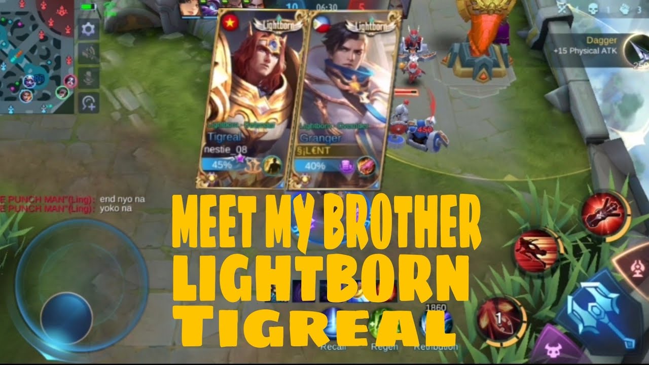 MEET MY BROTHER LIGHTBORN TIGREAL/ GRANGER GAMEPLAY - YouTube