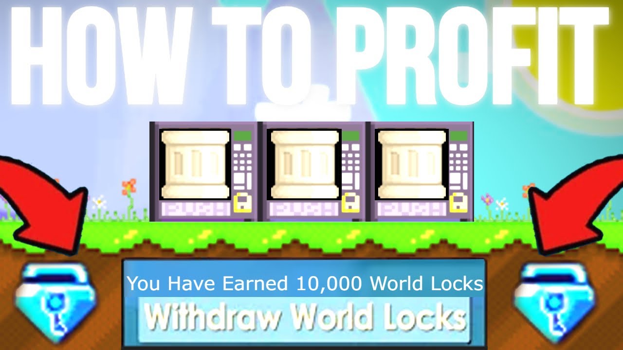 HOW TO PROFIT WITH PILLAR!🤫[EASY DLS!] 100% WORKS - GROWTOPIA LAZY ...
