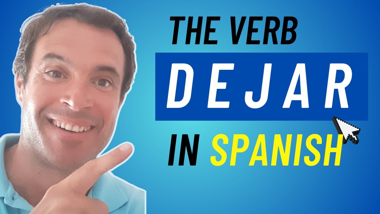 🔴Cómo Usar el Verbo "TO LEAVE" en Español: DEJAR - YouTube