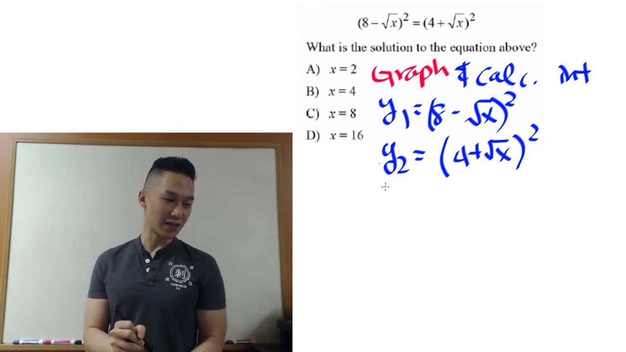 Real SAT October 2019 Section 4 Question 13 - YouTube