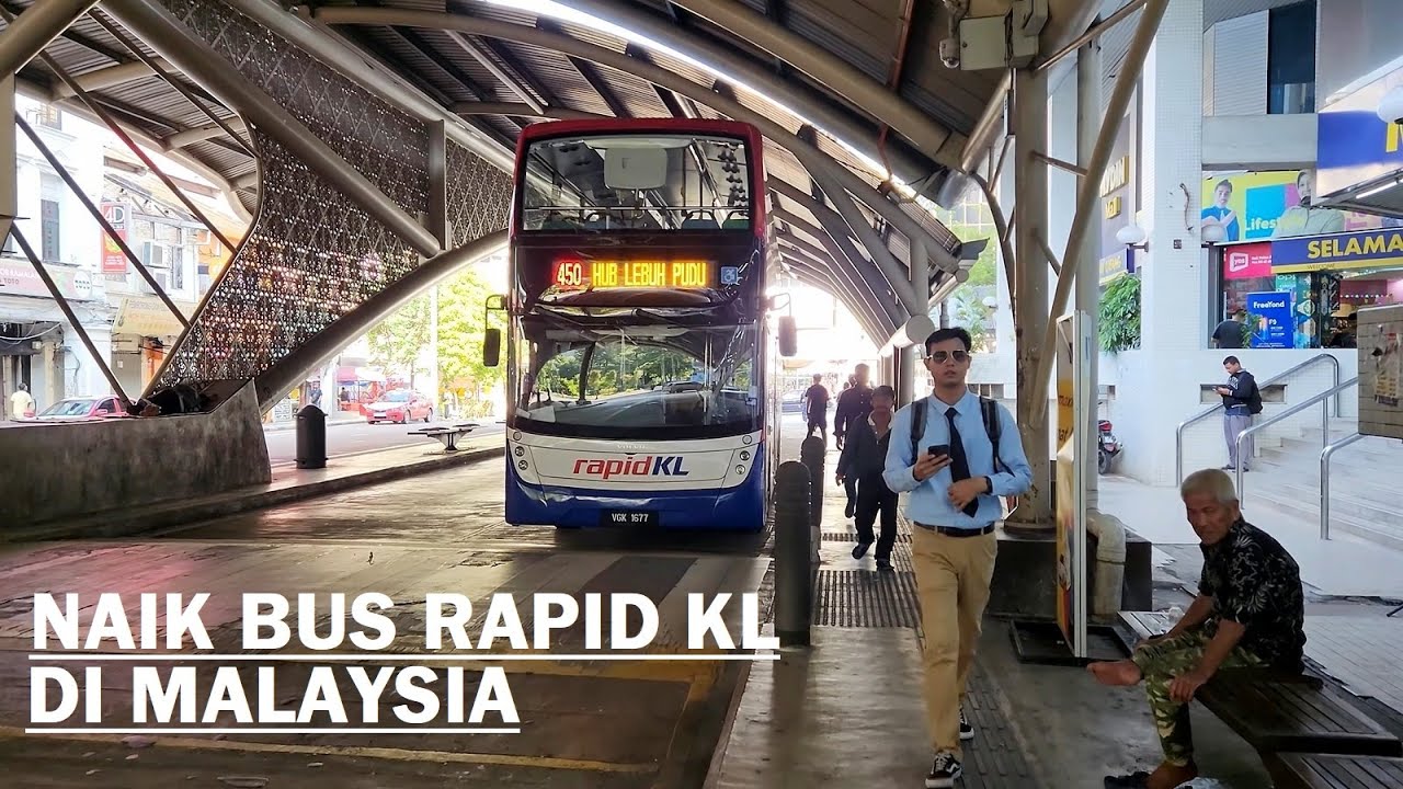 Walking around with Rapid KL Bus Kuala Lumpur - Malaysia tour with city ...