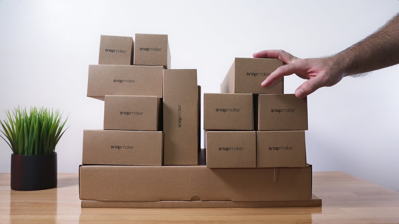 SnapMaker 2.0 - A350T - Assembly - YouTube