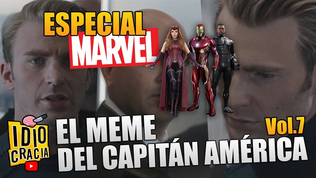 EL MEME DEL CAPITÁN AMÉRICA Vol.7 · ¡CHISTES DE MARVEL! - YouTube