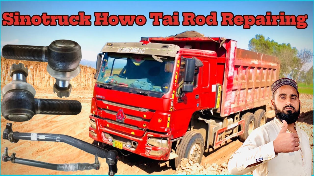 How To Repair Tai Rod Sino Howo:Tai Rod Ball Pin Repairing:Tai Rod ...