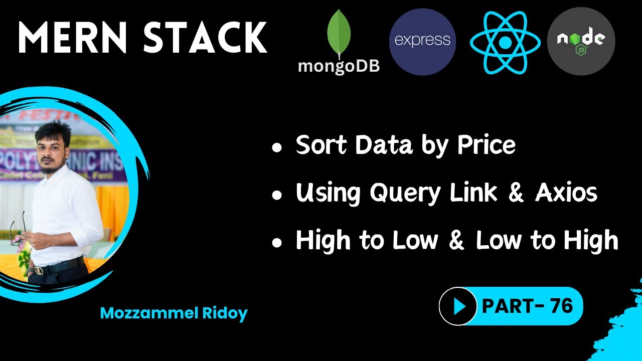 #076 Implementing Price Sorting (High to Low & Low to High) with Query ...