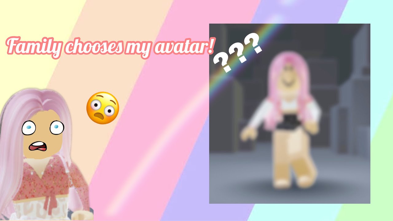 My family chooses my avatar on *ROBLOX* !! || Astro! - YouTube