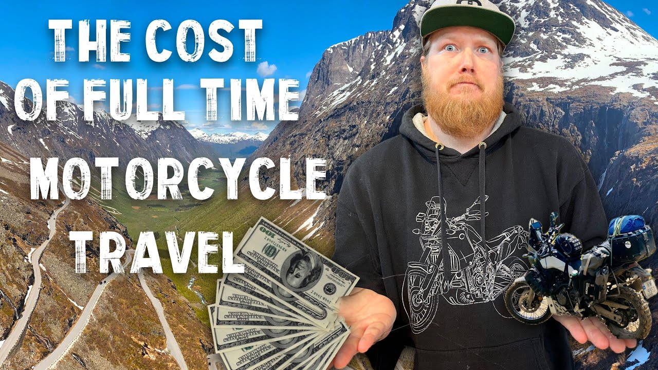 How much does full time motorcycle travel cost? - YouTube