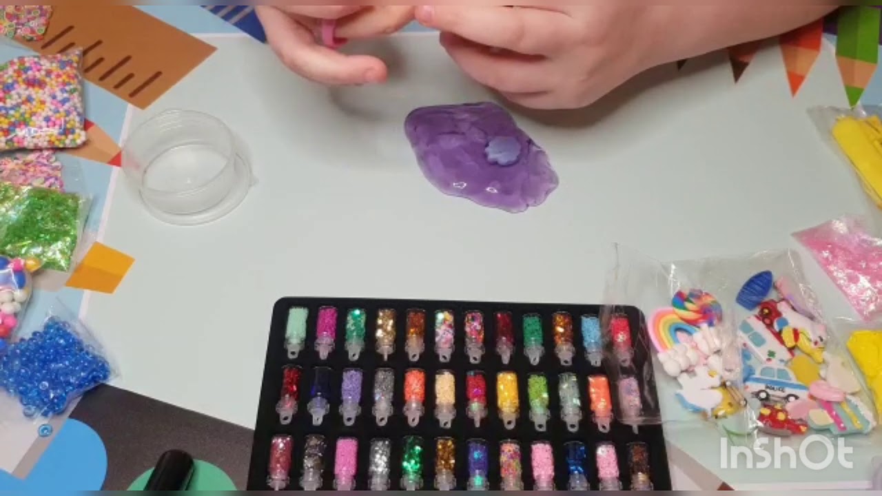 Unboxing Slime Kit Youtube