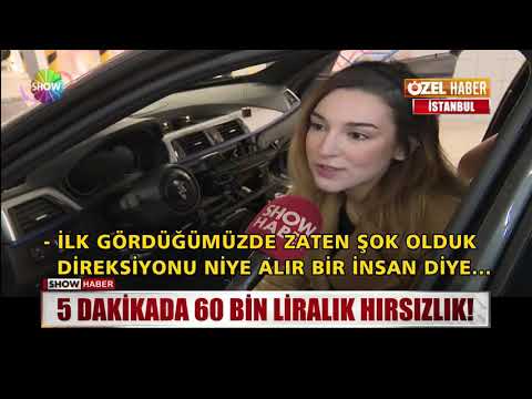 5 dakikada 60 bin liralık hırsızlık!