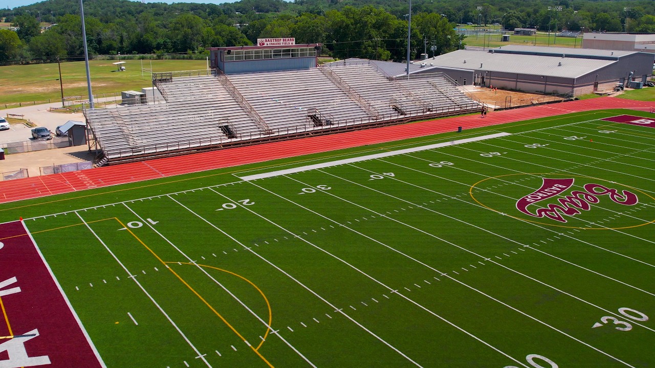 Bastrop Bears Erhard Stadium @the corner of Hill St. and Elm St Bastrop ...