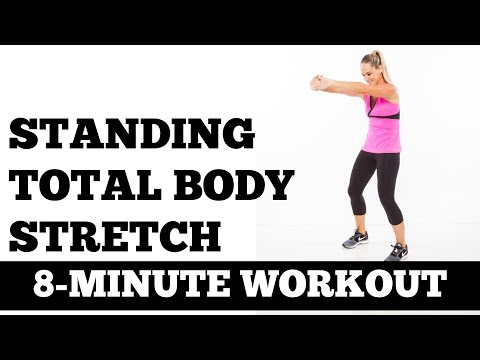 8-Minute Standing Total Full Body Stretch, Stretching Exercises You Can Do Off the Floor