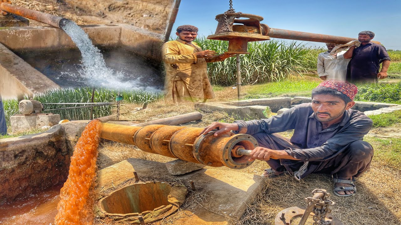 Tube Well Installation | Water Boring Machine Working in Pakistan ...