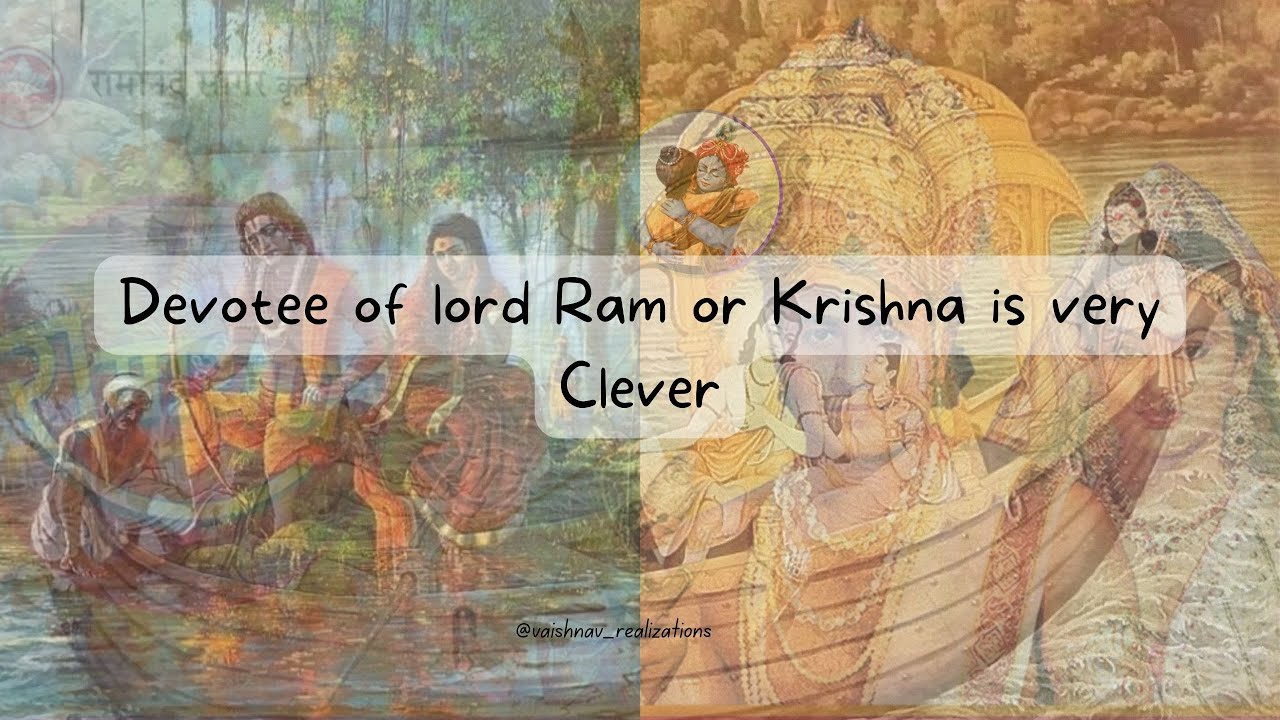 Ram and kevat samvad || clever devotee #iskcon #story #scripture - YouTube