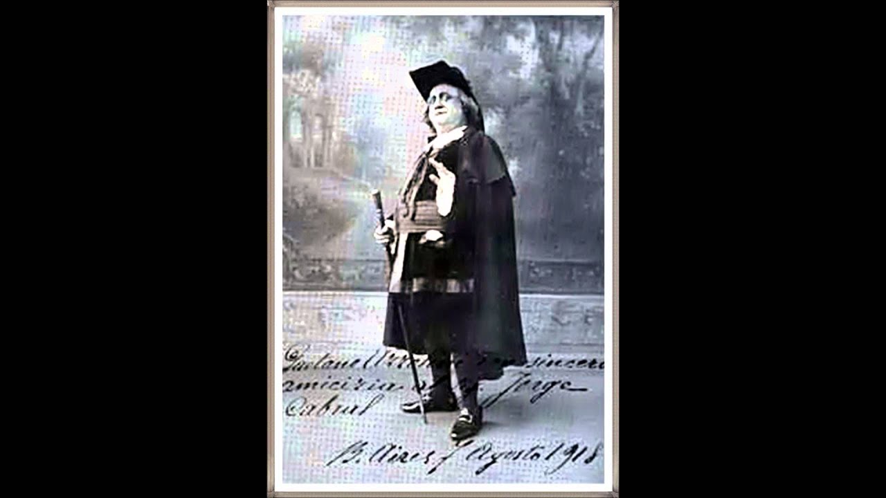 Basso buffo GAETANO AZZOLINI - Il barbiere di Siviglia "Manca un foglio ...