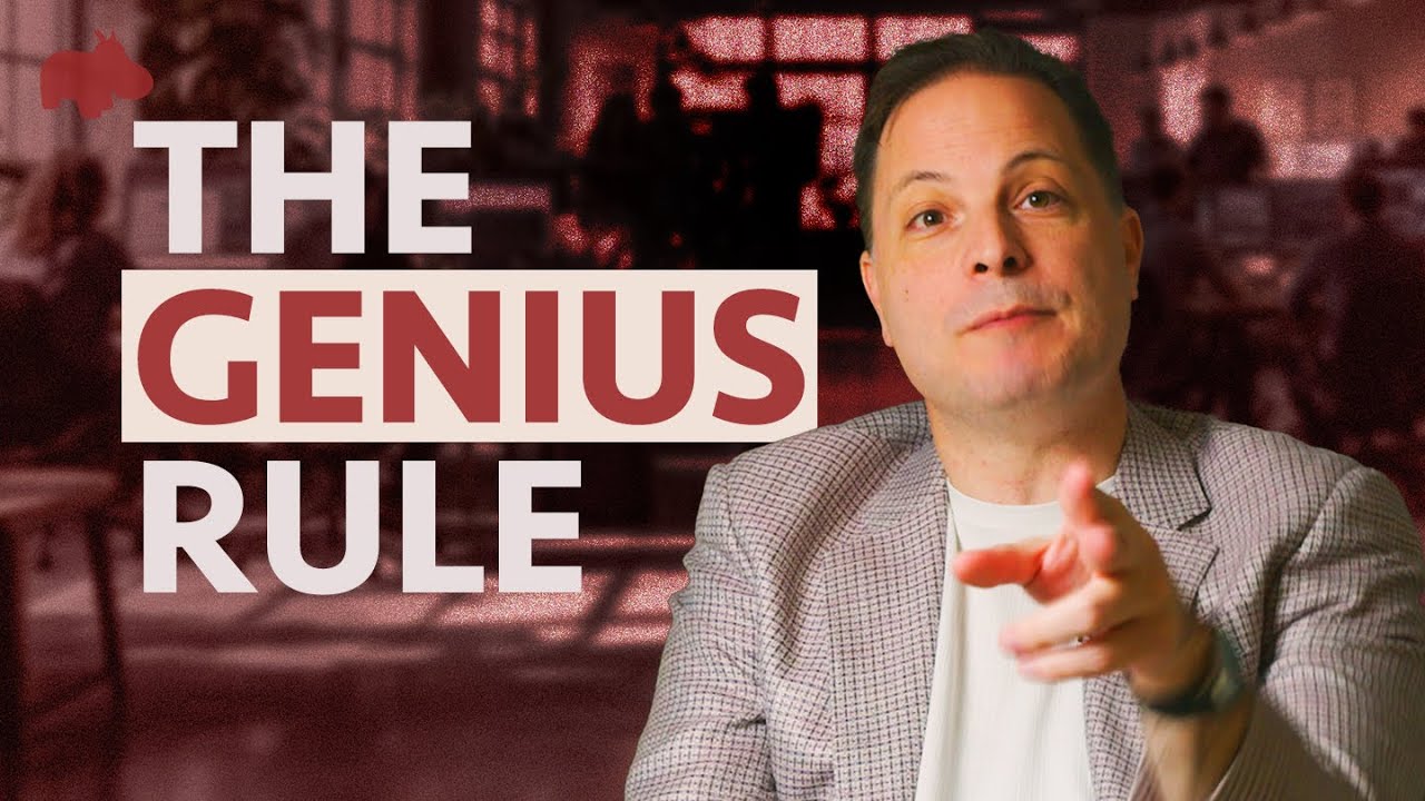 The "One Genius Rule" From Silicon Valley's Best Coach - YouTube