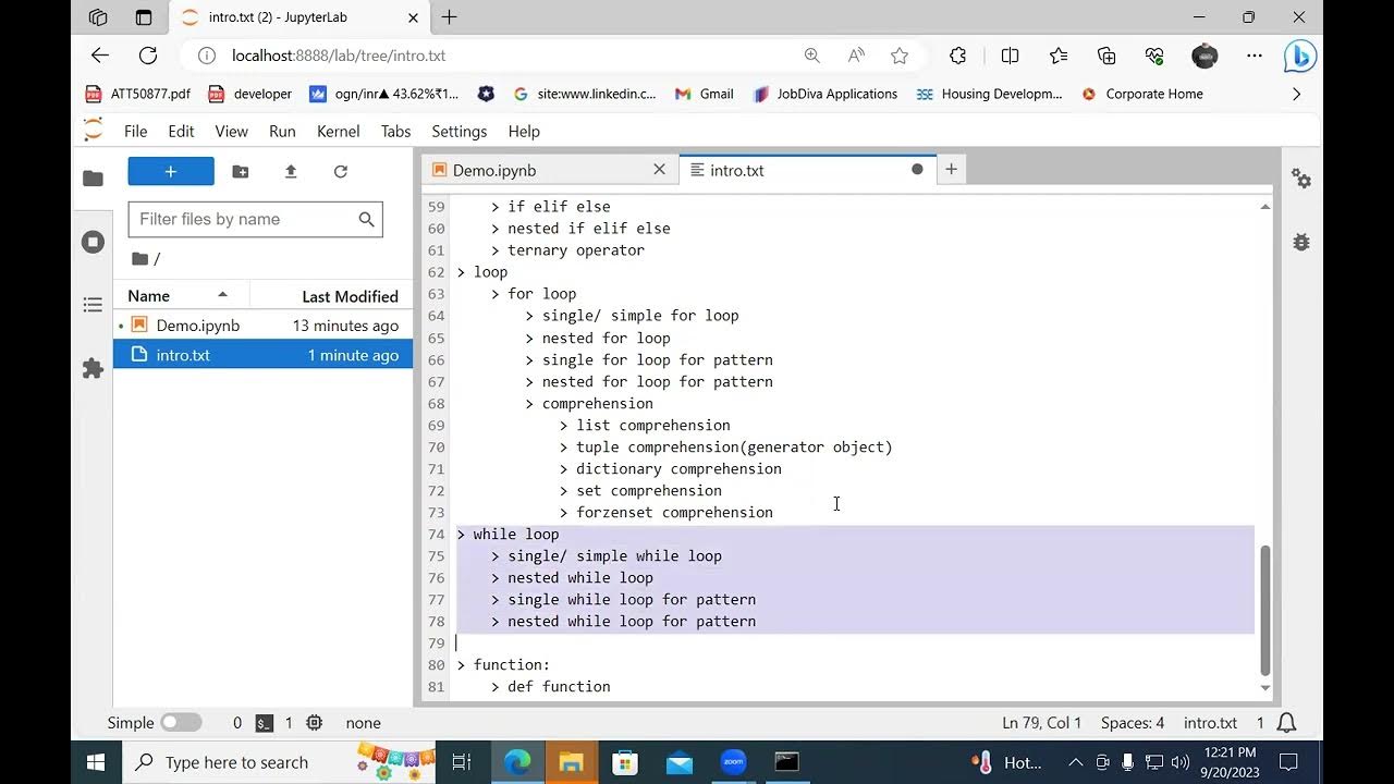 Python Jupyter lab Introduction Part 2 - YouTube