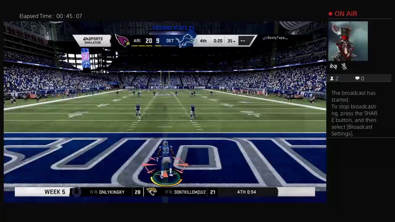 Madden_Mezzi's Live PS4 Broadcast - YouTube