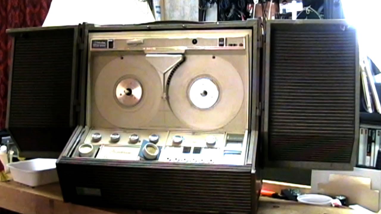 Video 1 - Discoveries - Sears Silvertone 7239 Vintage R2R Tape Recorder ...