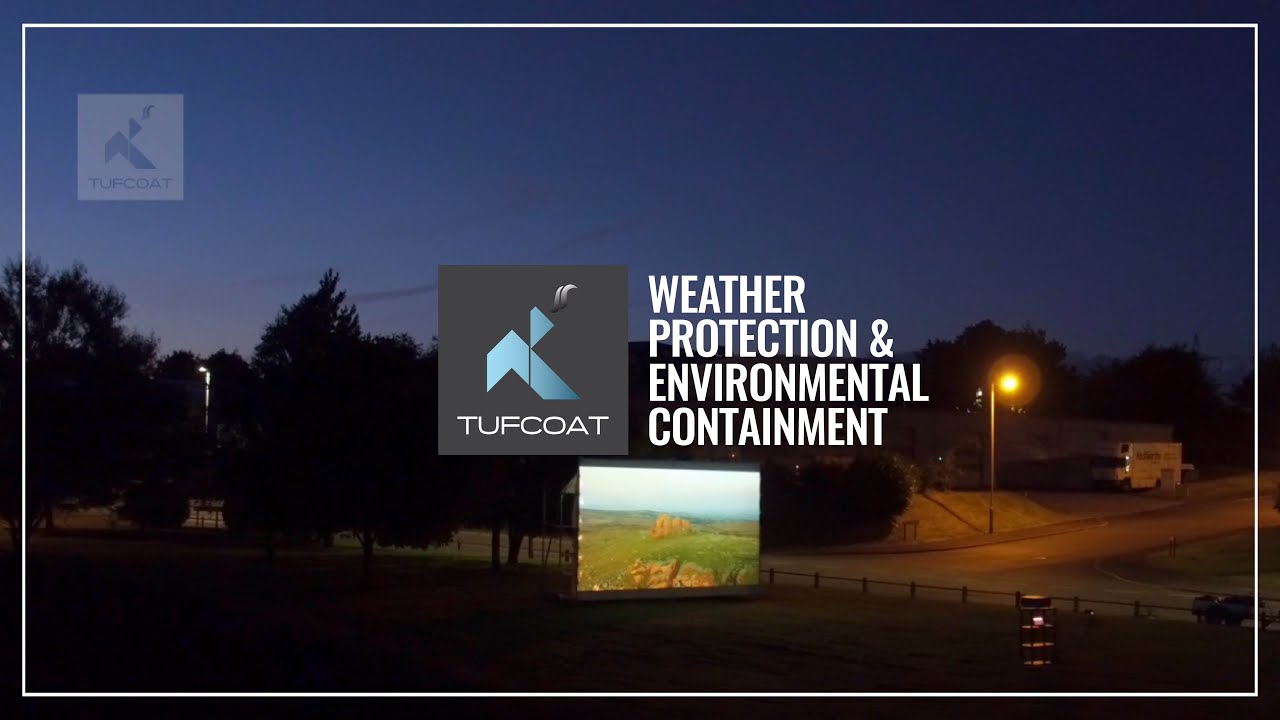 Tufcoat Shrink-Wrap Projection Mapping - YouTube