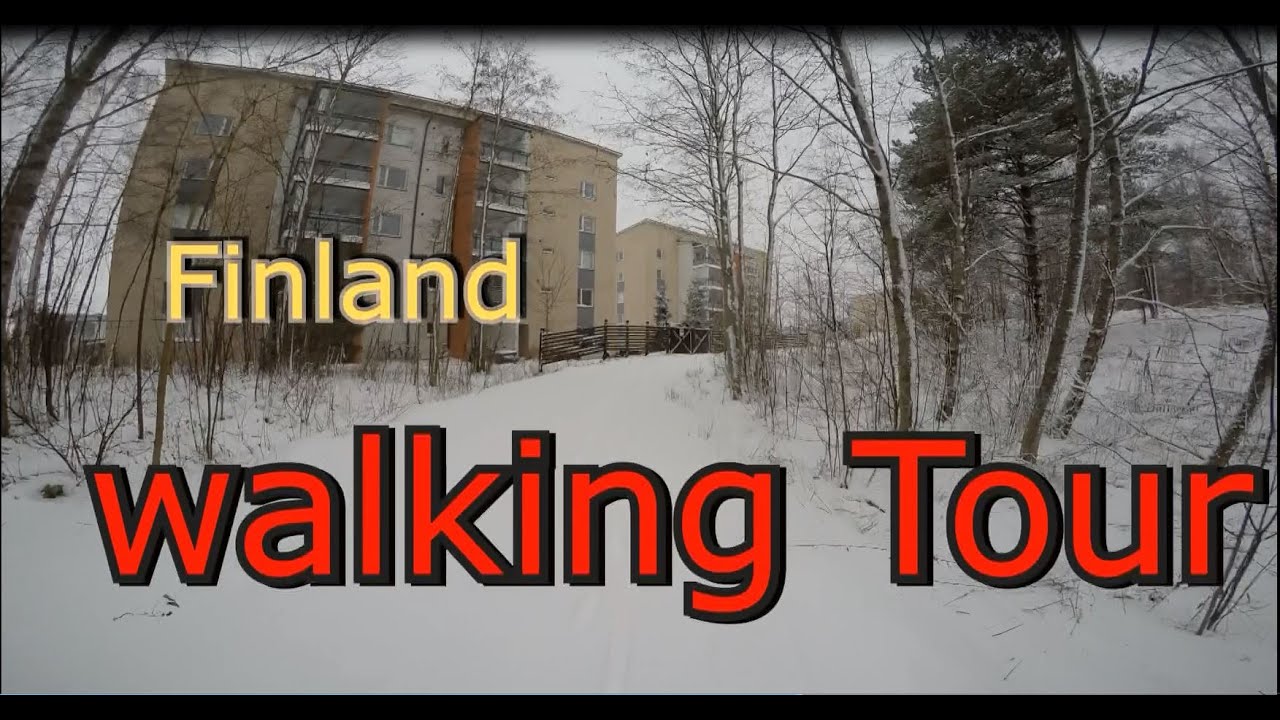 walking Tour in Winter- Nokia in Finland - YouTube