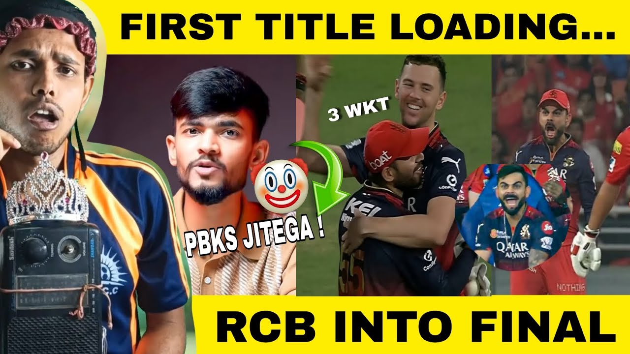 RCB 2 Lac %.. Confirm Win Final | Hazelwood Jdu Is Back | Full RCB fan ...