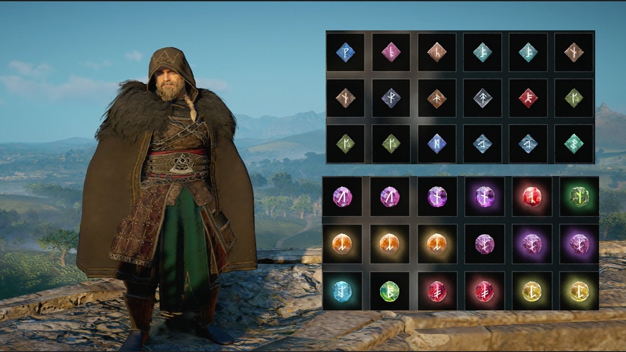 Assassin's Creed Valhalla - All 107 Runes I Got Worst To Best (All ...