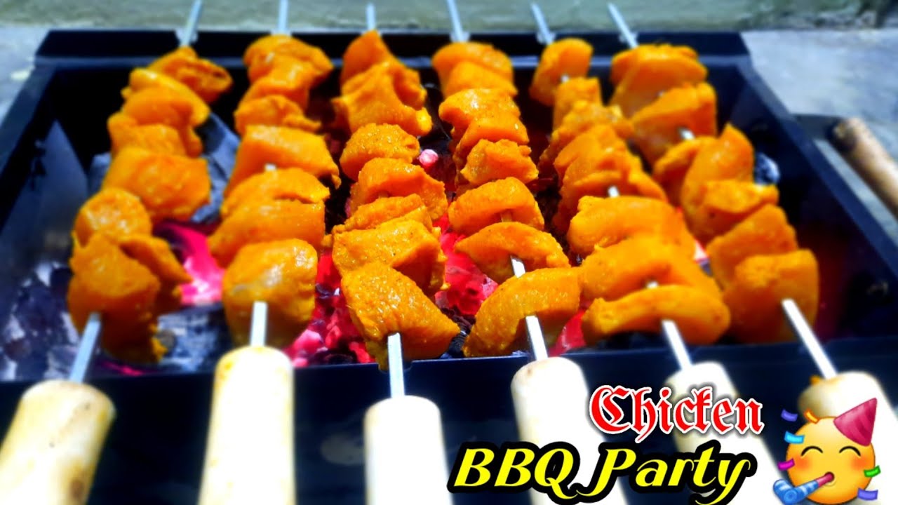 Indian BBQ at Home |Barbeque Party| Barbeque at Home |Tandoori Style ...