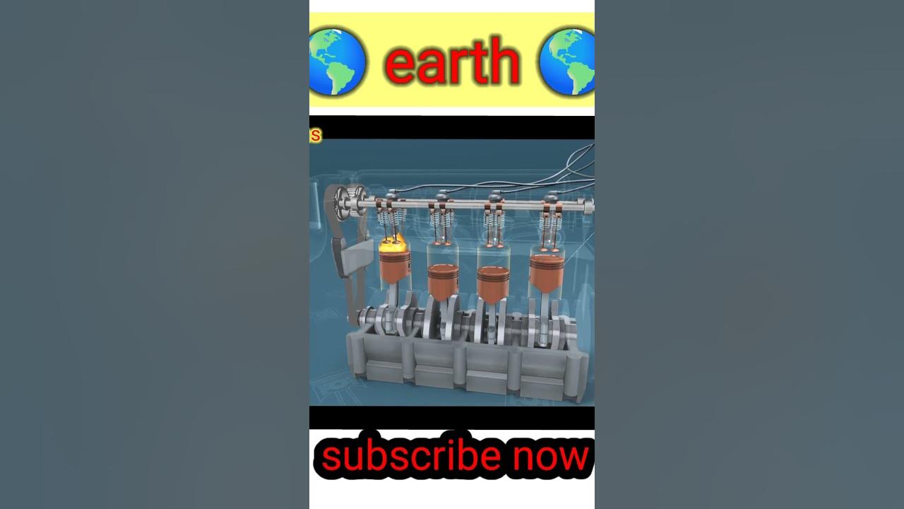 how to make car engine #3dmodel #machine #mechanical #part #3dmodeling ...