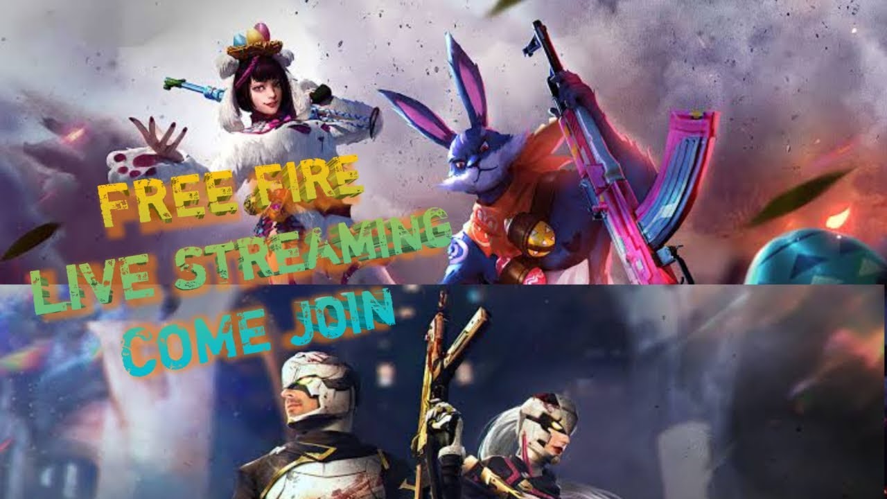 FREE FIRE LIVE STREAMING , THE OFFICIAL CHANNEL , NEVER GIVE UP , THANK ...