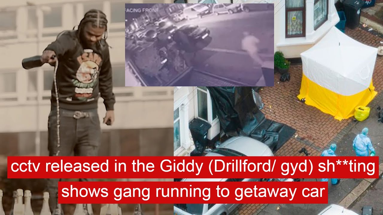 cctv released in the drill rapper Giddy (Drillford/gyd) sh**ting shows ...