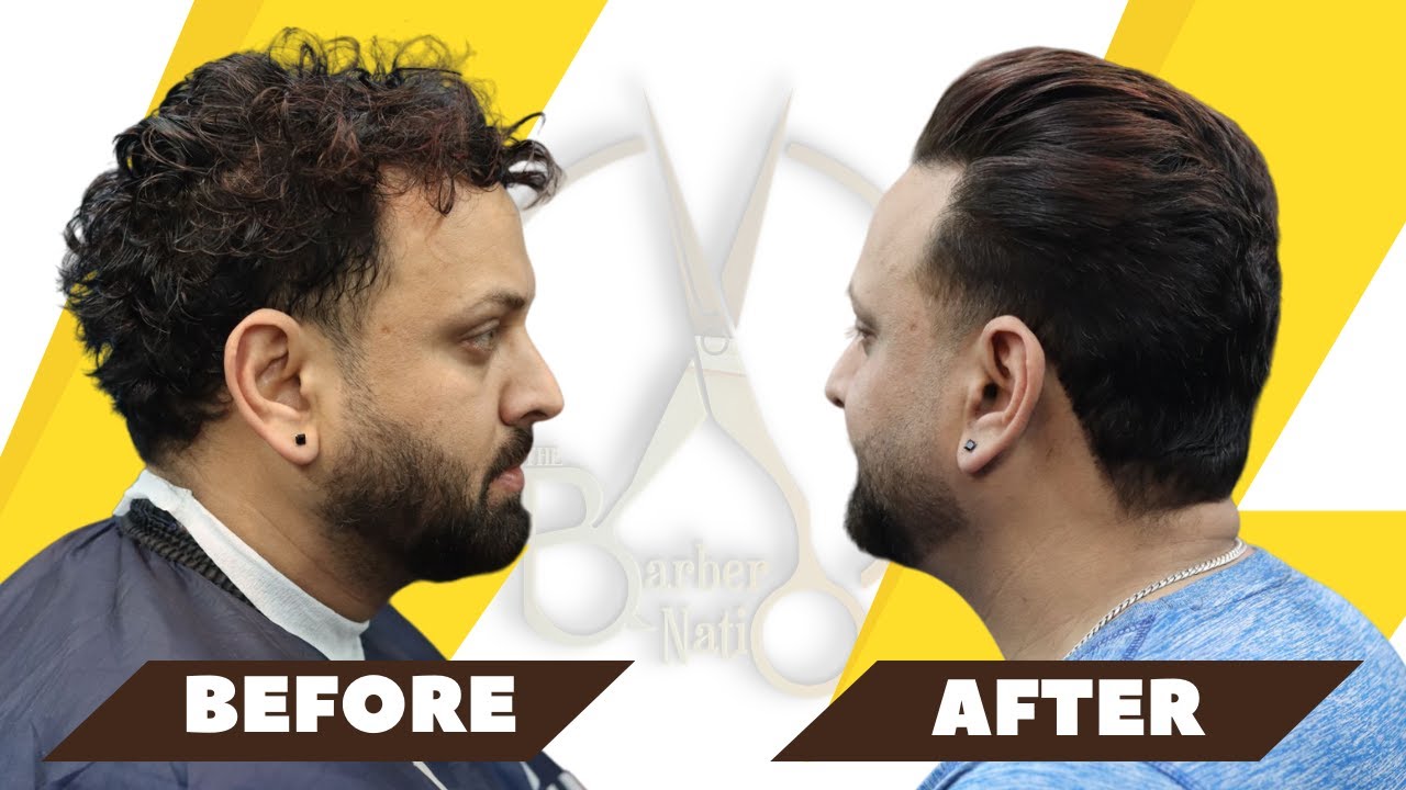 Tapper Fade Hair Cut Step By Step | Tutorial Video | इस प्रकार बालों को ...