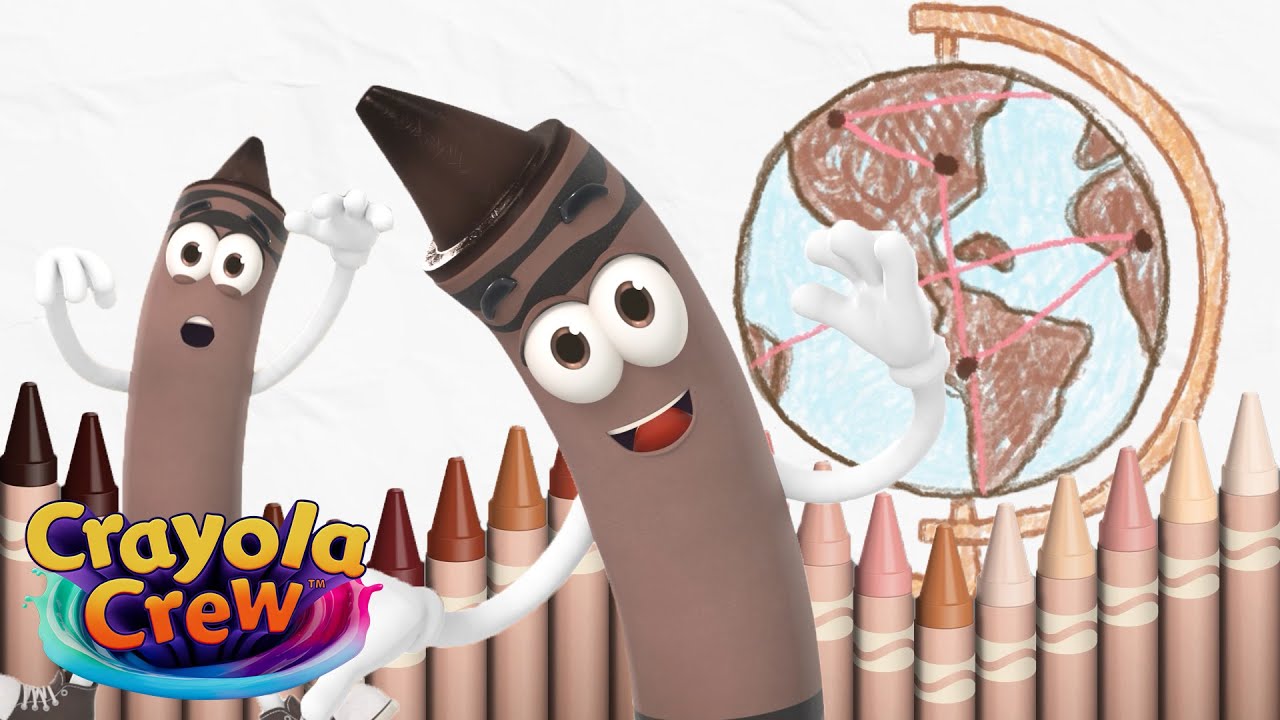 Al Travels All Around the World! | Crayola Crew | Fun Imagination ...
