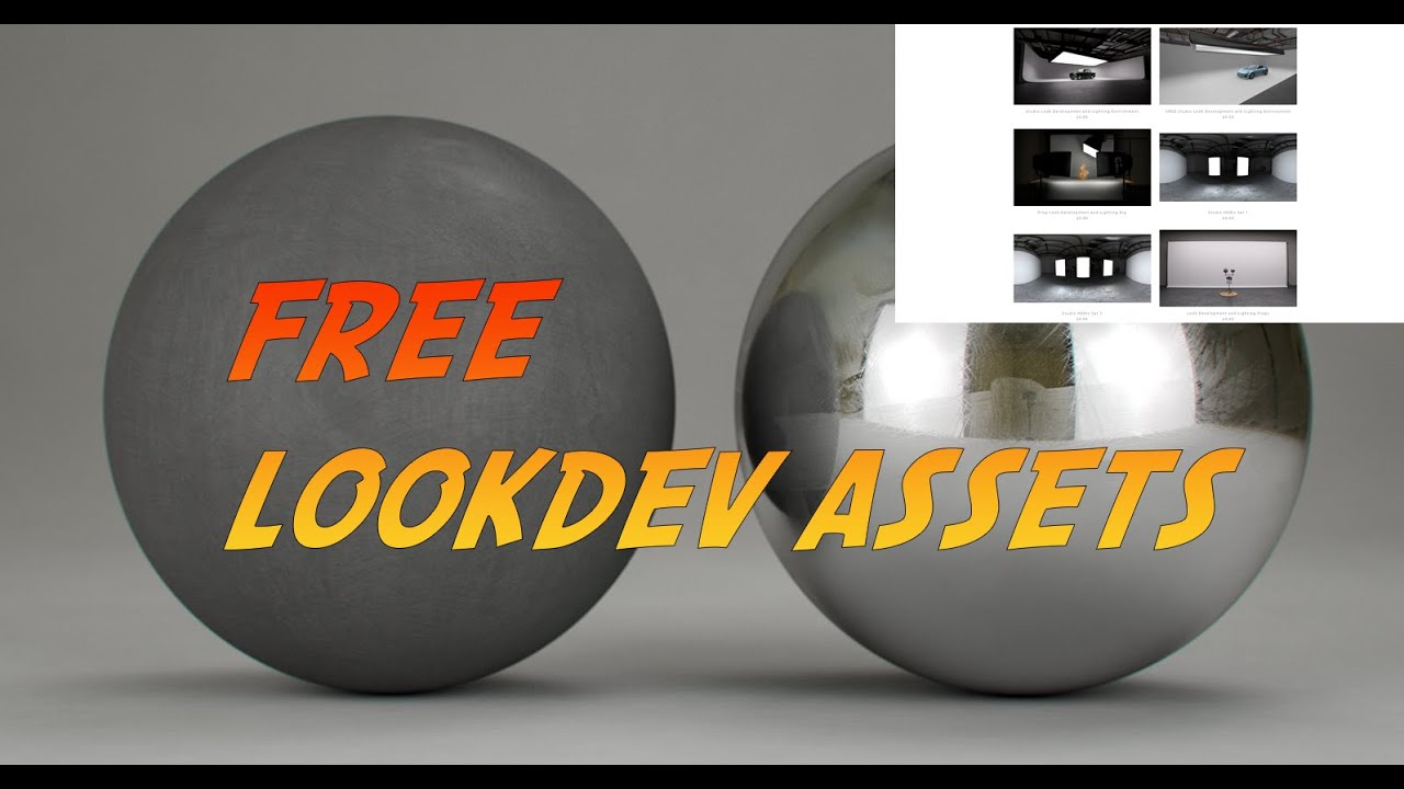 Free LookDev Asset - YouTube