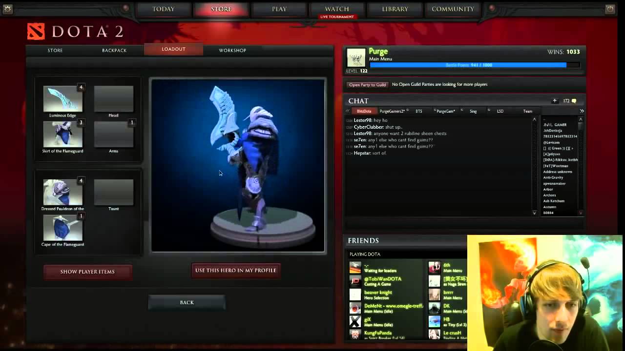 Dota 2 Chest Treasure of Rubiline Sheen mp4 - YouTube