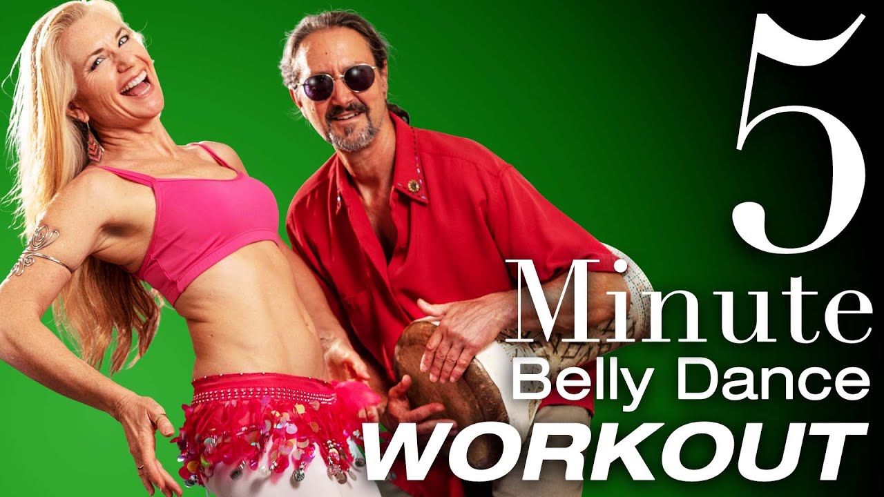 Hip Shimmy VERTICAL - 5 Minute Belly Dance Beginner Workout - YouTube