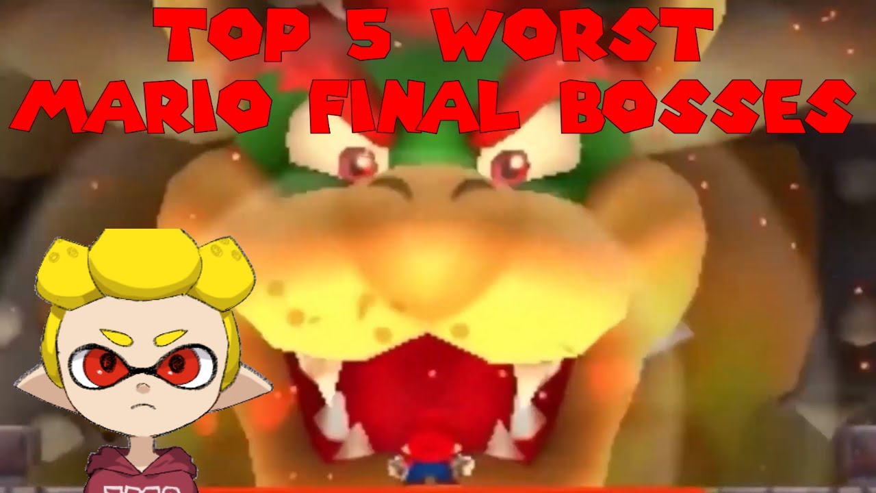Top 5 Worst Mario Final Bosses - YouTube