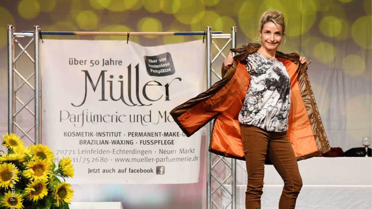 Modenschau von MÜLLER PARFÜMERIE + MODE - YouTube