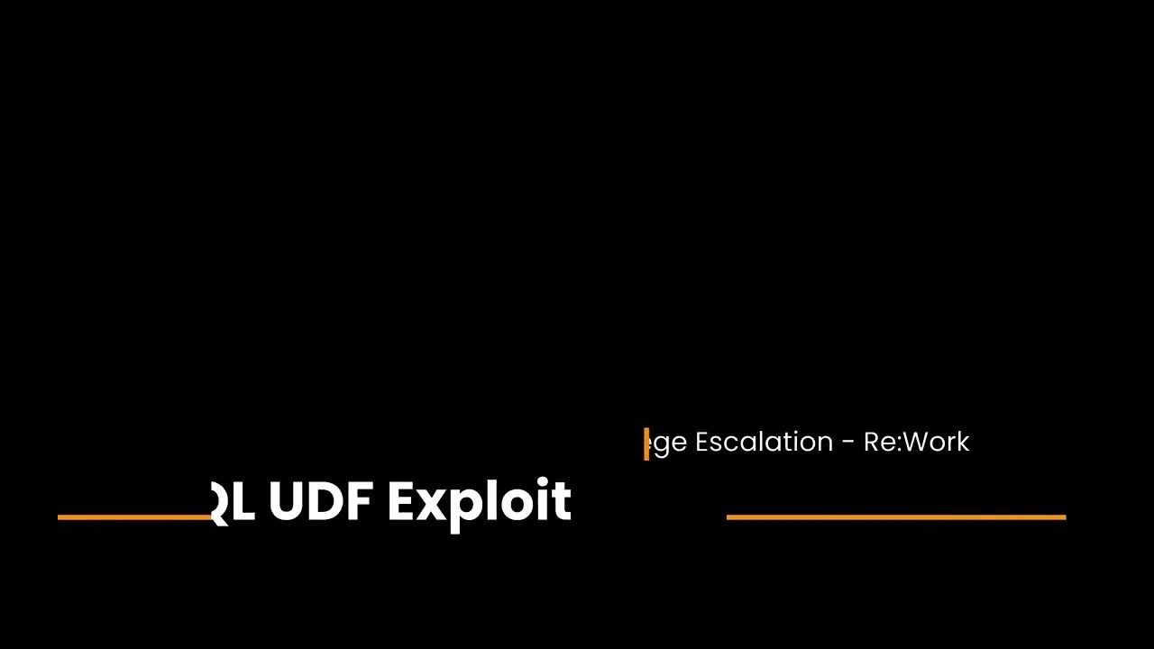 Service Exploit Mysql Udf Linux Priv Esc Thm Youtube