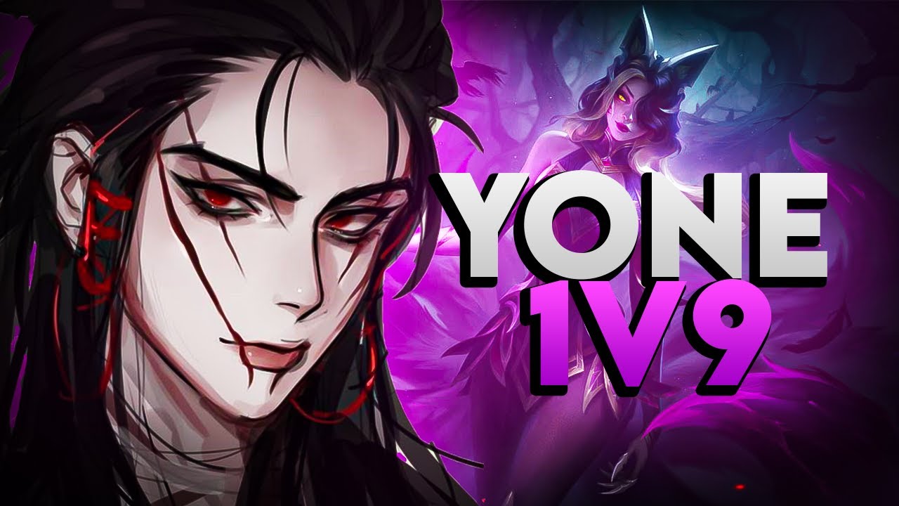 COMO DAR 1V9 DE YONE MID!! - Yone vs Ahri - League of legends - YouTube