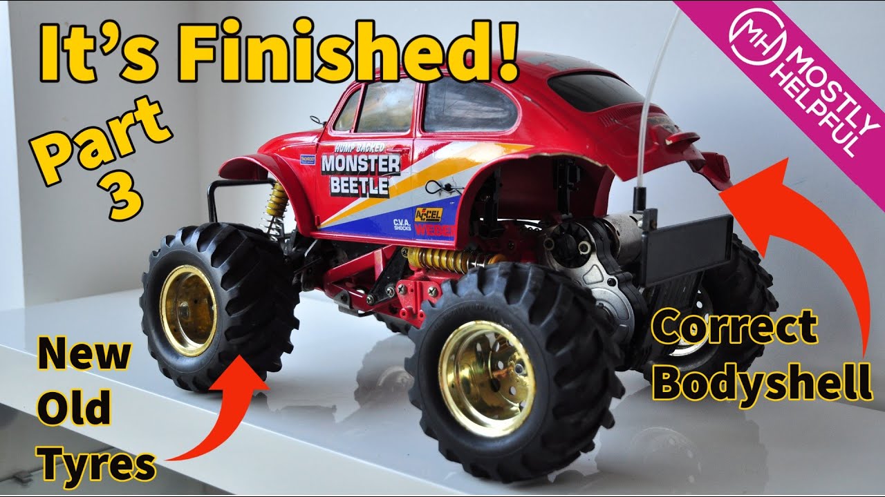 Tamiya Monster Beetle - Restoration Finished! - YouTube